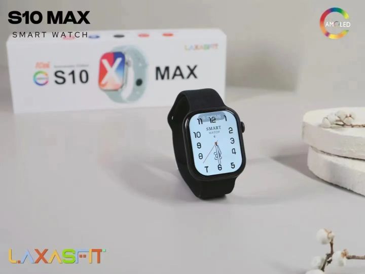 S10 Max Laxasfit Smart Watch 2.29" AMOLED Display NFC Series 10 ...