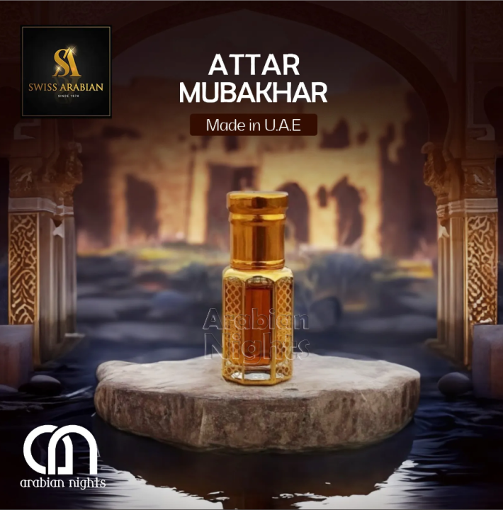 Swiss Arabian Attar Mubakhar -Made in U.A.E -An Exclusive Premium Arabian Attar for Men | Daraz ...