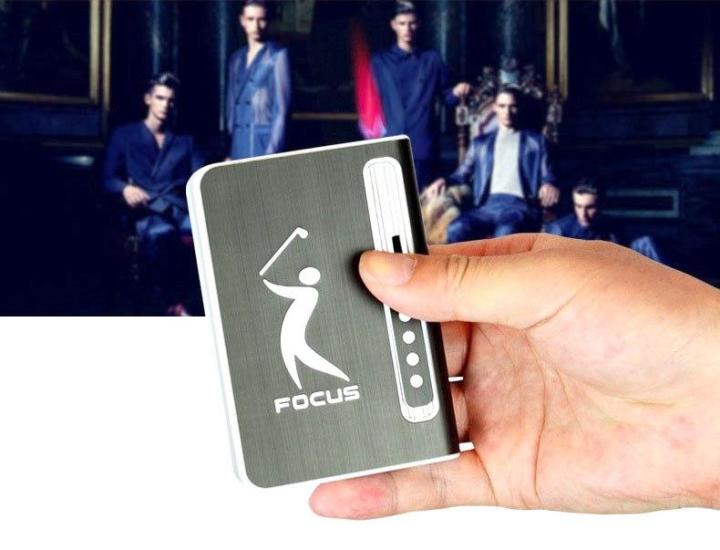 2022 New &FOCUS LIGHTER CASE WITH CIGARETE BOX | Daraz.com.bd