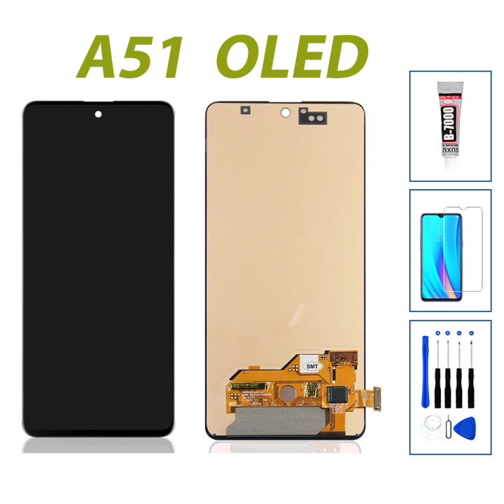 OLED LCD No Frame For Samsung Galaxy A51 A515 A515F A515F/DS Display ...
