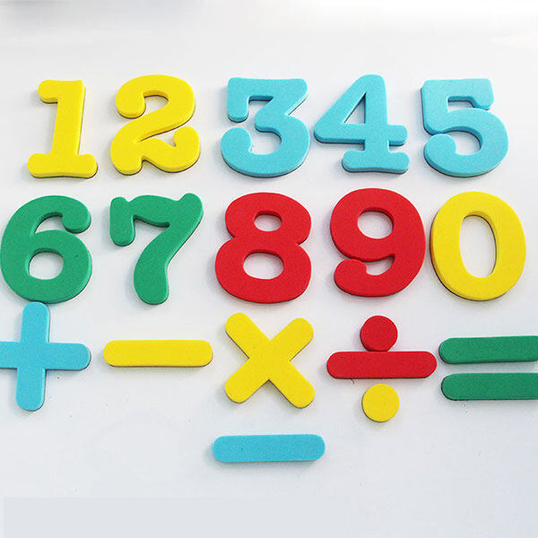CLLASSROOM Magnetic Letters N Numbers (21 cm x 2 cm x 15 cm, 26 Piece ...
