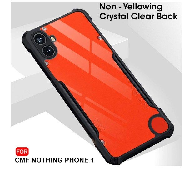 ShockProof Crystal Clear Back Cover Case for Nothing CMF Phone 1 5G ...