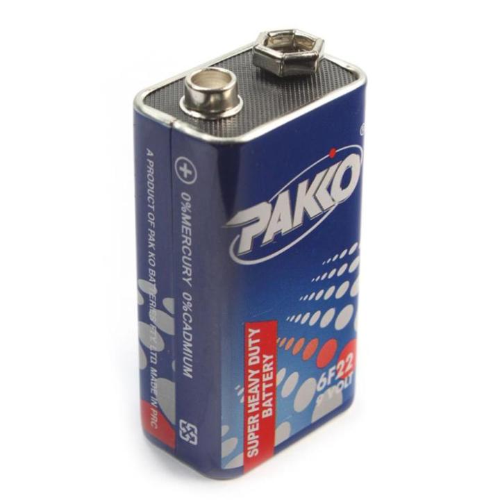 PAKKO 250mAh 9V 6F22 Battery | Daraz.com.bd