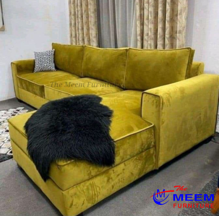Sofa Set L Shape Dark Ash Color | Daraz.com.bd
