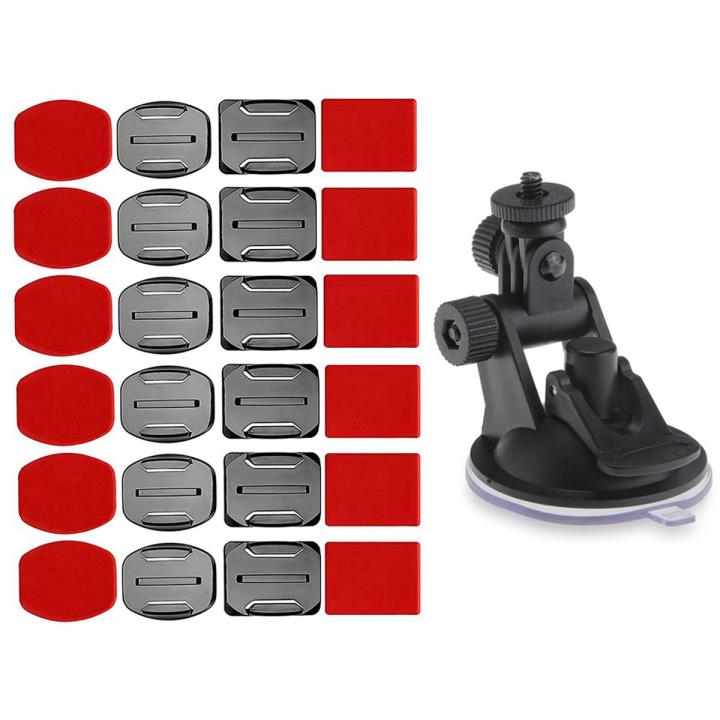 Suction fixing Holder car mount with Helmet Accessories Kit Set 12x ...