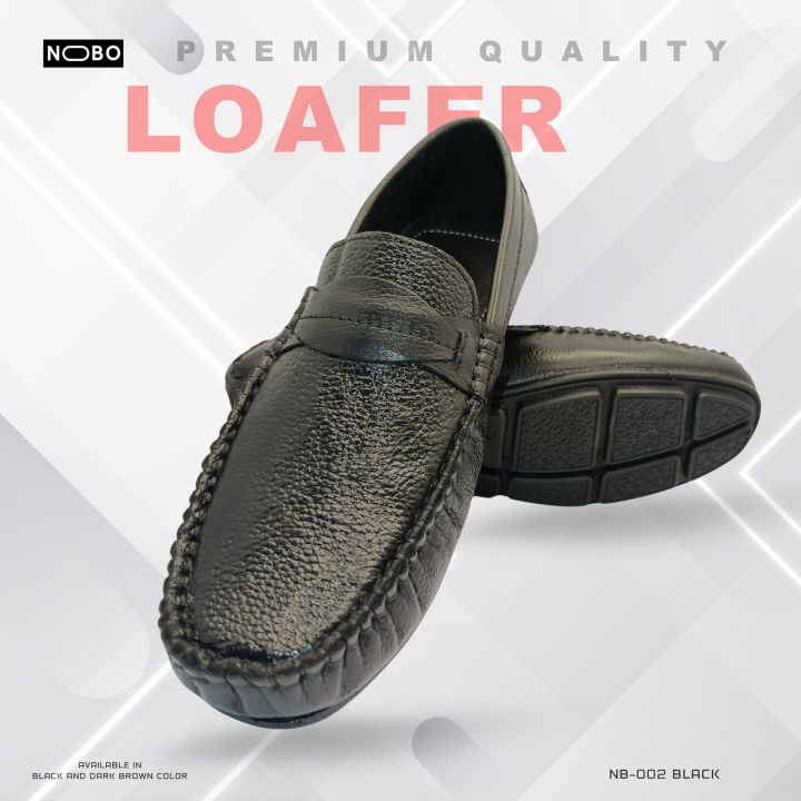 NOBO Leather Loafer Shoes For Men NB-002 | Daraz.com.bd