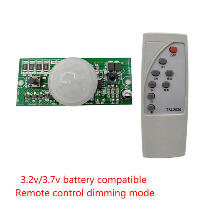 3.2V 3.7V Remote Control PIR Solar Integrated Street Lamp Sensor ...