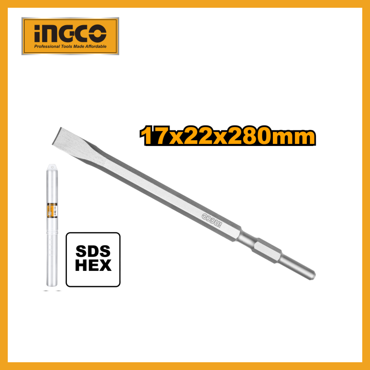 HEX CHISEL - FLAT - INGCO (17*280MM) DBC0522801 | Daraz.com.bd