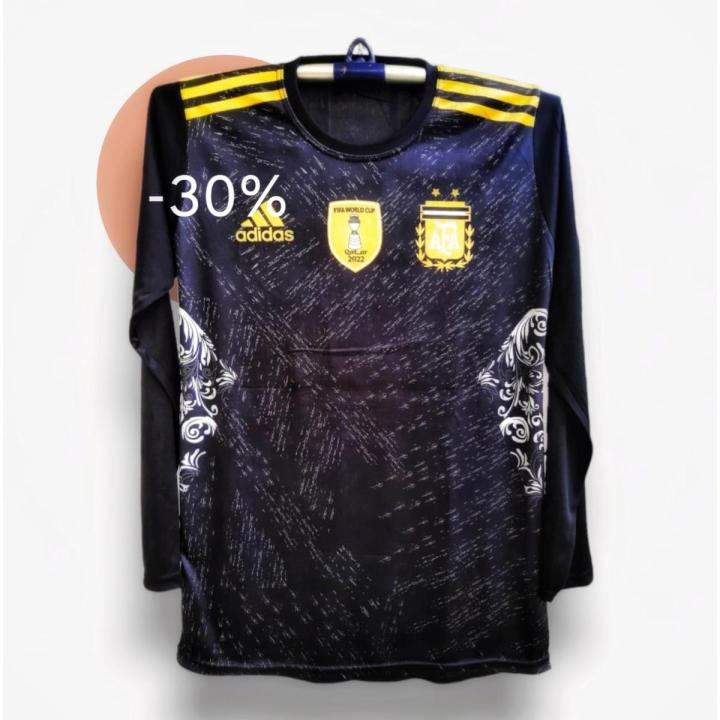 FULL NEW Argentina Commemorative Edition Black Premium Jersey 2022/23 ...