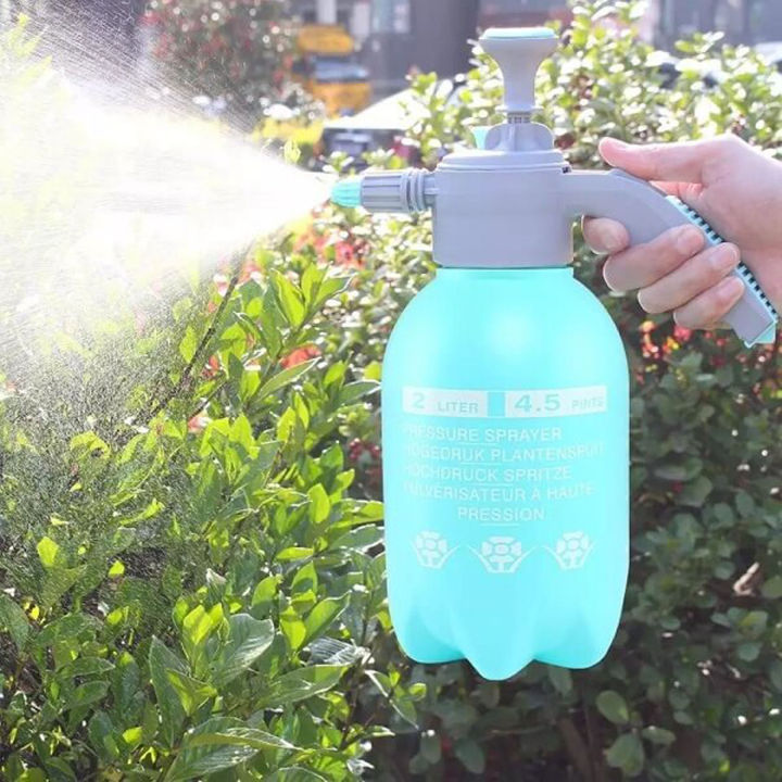 2L High Pressure Watering Can Spray Bottle Water Sprayer Air Pressure ...