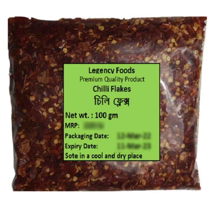 Chilli Flakes Chili Flake 100gm | Daraz.com.bd