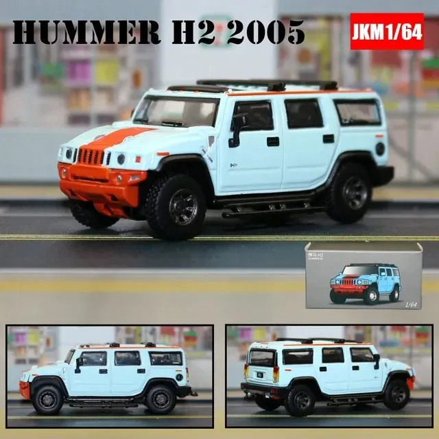 JKM 1:64 Hummer H2 Die-Cast Vehicles Alloy Model Car Toys For Gift ...