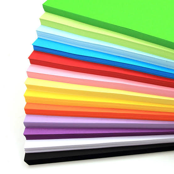 A4 Color Paper 10 Colours Set - 50pcs [10×5] | Daraz.com.bd
