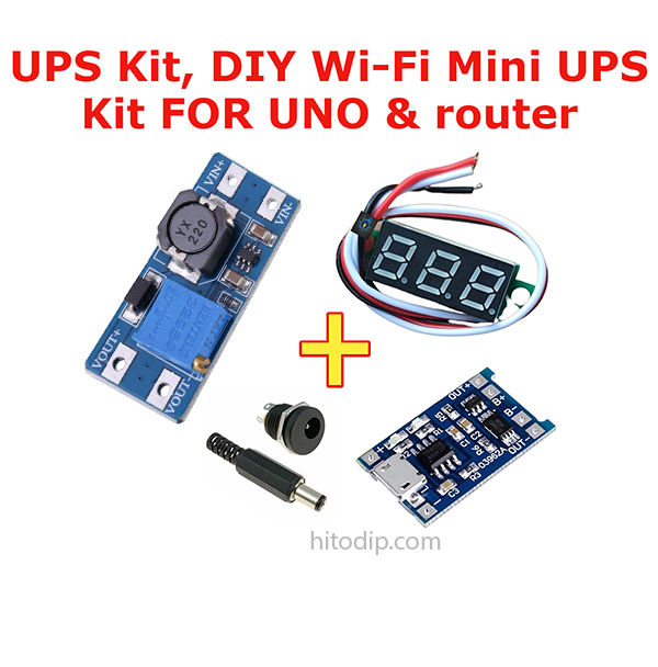 UPS Kit, DIY Wi-Fi Mini UPS Kit FOR UNO & Router. | Daraz.com.bd