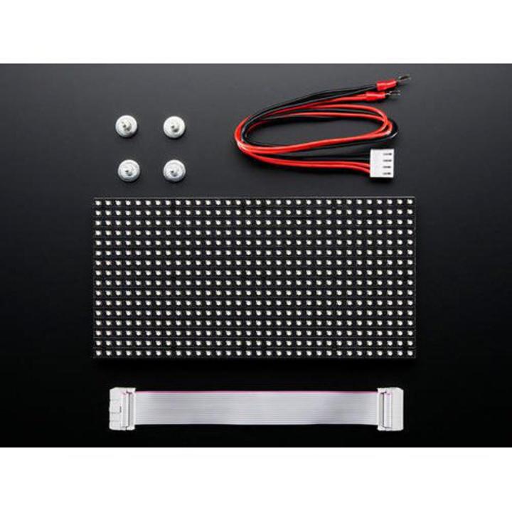 P10 RED LED Module 32×16 Pixel 320x160mm Brightness 5V Dot Matrix Screen Panel For Single Solor ...