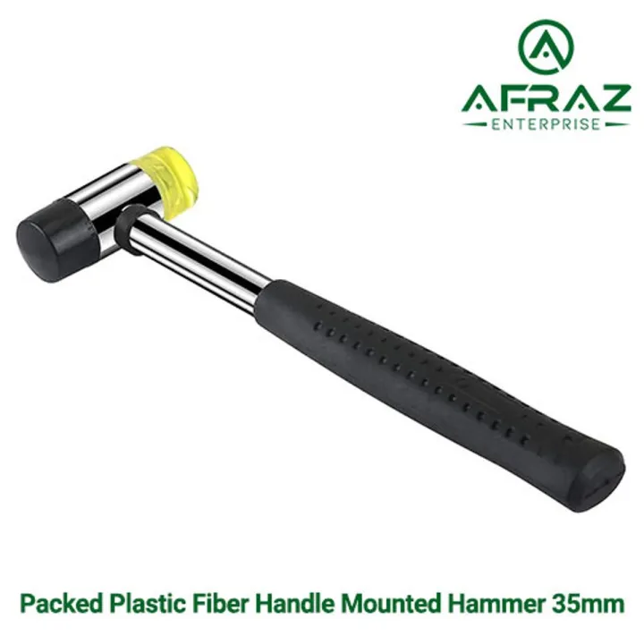 Rubber Mallet Plastic Hammer Two Way 35mm | Daraz.com.bd