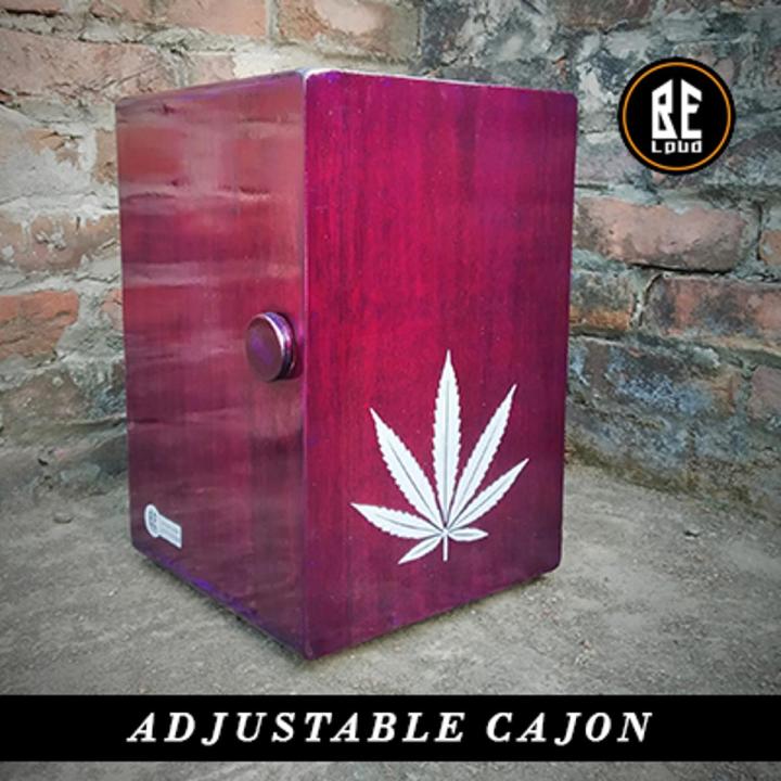 adjustable Cajon Box Purple color super glossy be loud Cajon | Daraz.com.bd