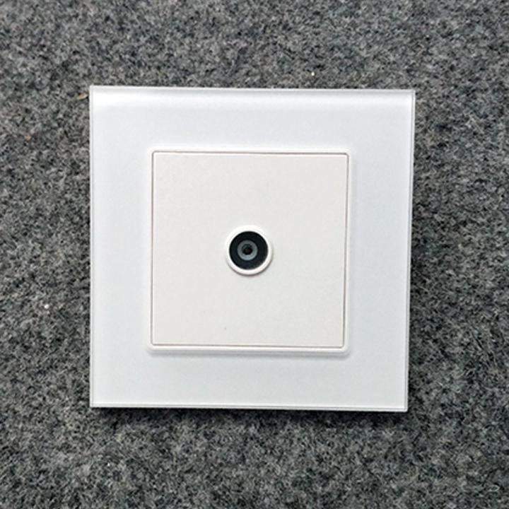 Glass Border TV Dish Computer Internet Wall Socket | Daraz.com.bd