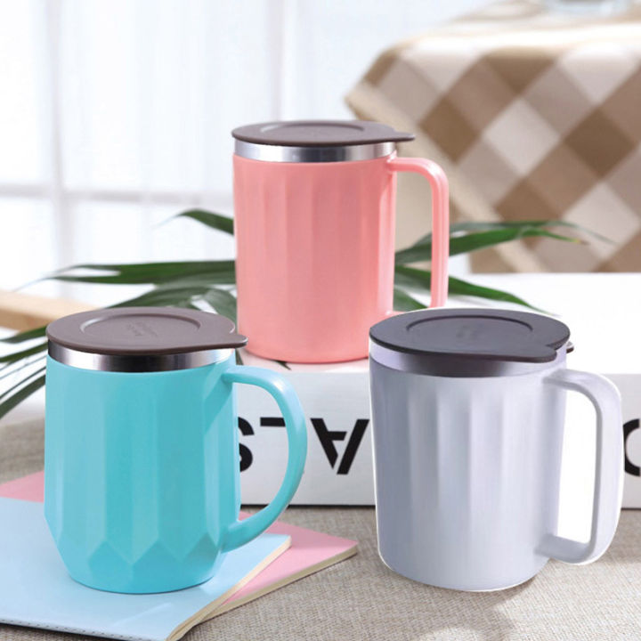 1 pcs Stainless Steel Coffee Mug Portable Tea Coffee Milk Cup Thermal ...