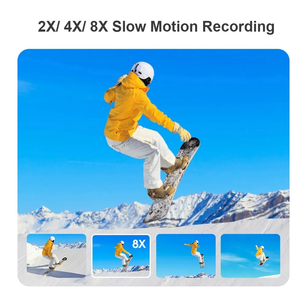 4K 30FPS Head Mounted Camera Wearable WiFi Video Camera | Daraz.com.bd