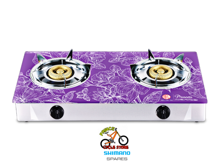 RFL Jim & Jolly Double Glass Gas Stove Princess Variant LPG Prince ...