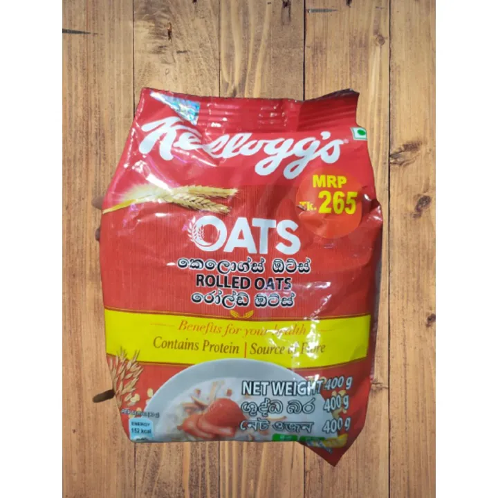 Kellogg's Rolled Oats 400gm (India) - 1pack | Daraz.com.bd