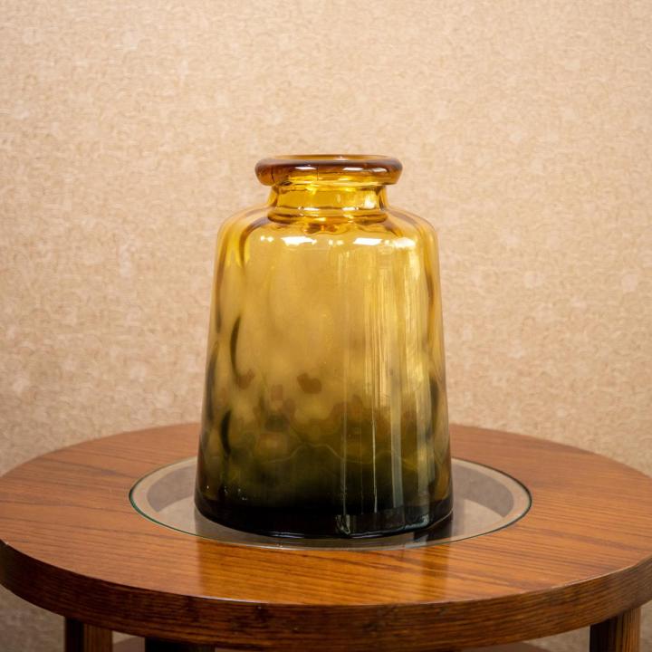 Newfangled - Superb Quality - Shaded Cut Glass Jar Flower Vase ...