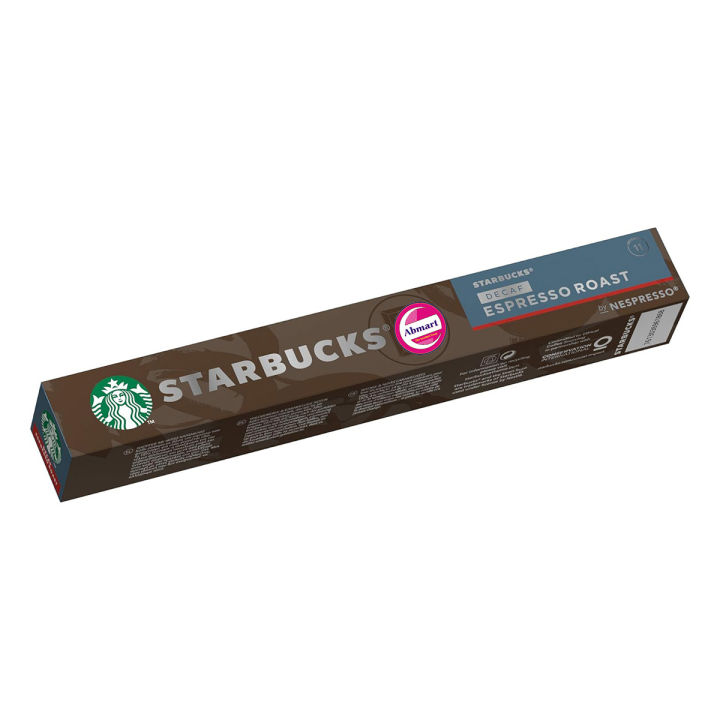 Starbucks decaf espresso roast (roasted ground coffee capsules by ...