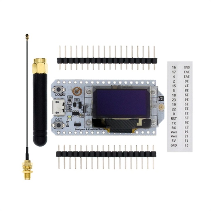 SX1276 SX1278 ESP32 LoRa 868MHz/915MHz 0.96 Inch Metal OLED Display Bluetooth WIFI Kit 32 ...