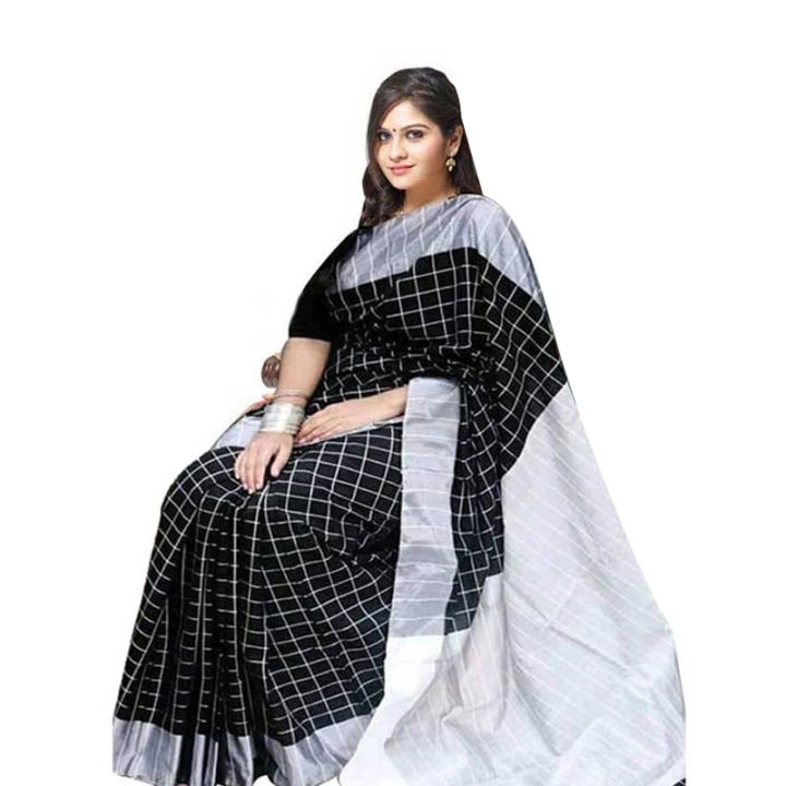 Tangail new duiyen chek saree for woman | Daraz.com.bd