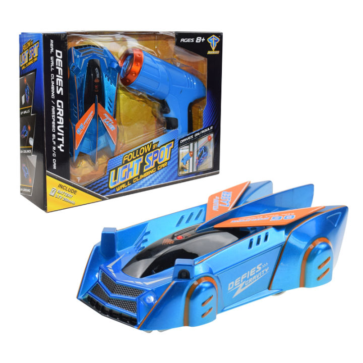 Powerful Spider-man Wall Climbing RC Car Radio Infrared Stunt Remote ...