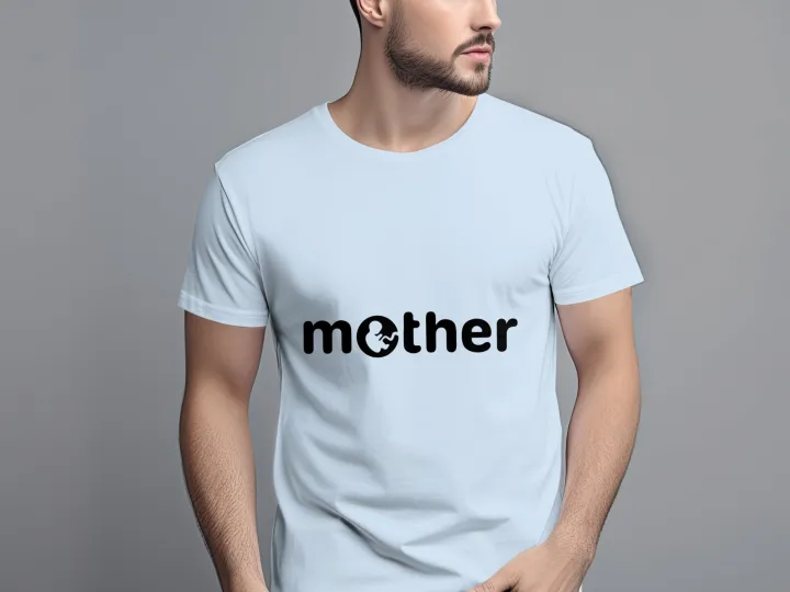 Fashion digital mother Printed for Men Short Sleeve jersey t-shirt ...