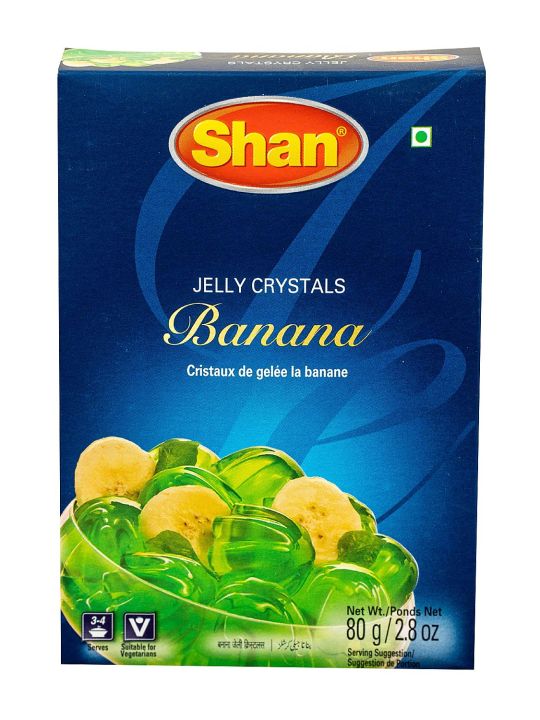 Shan Jelly Crystals Banana (80g) | Daraz.com.bd