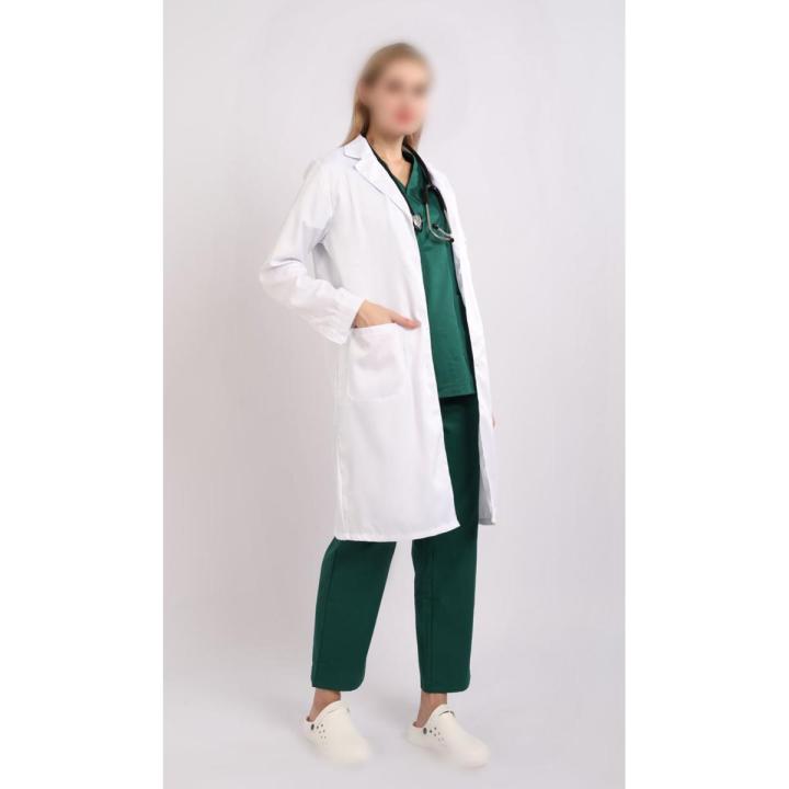 Female Medical Apron With Torre Fabric/Female Doctor Apron/Lab White ...