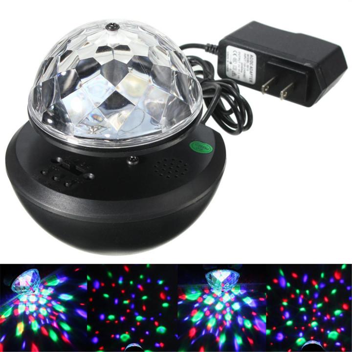 LED Magical Crystal Media Ball Stage Lighting Effect Club Disco DJ Bar ...