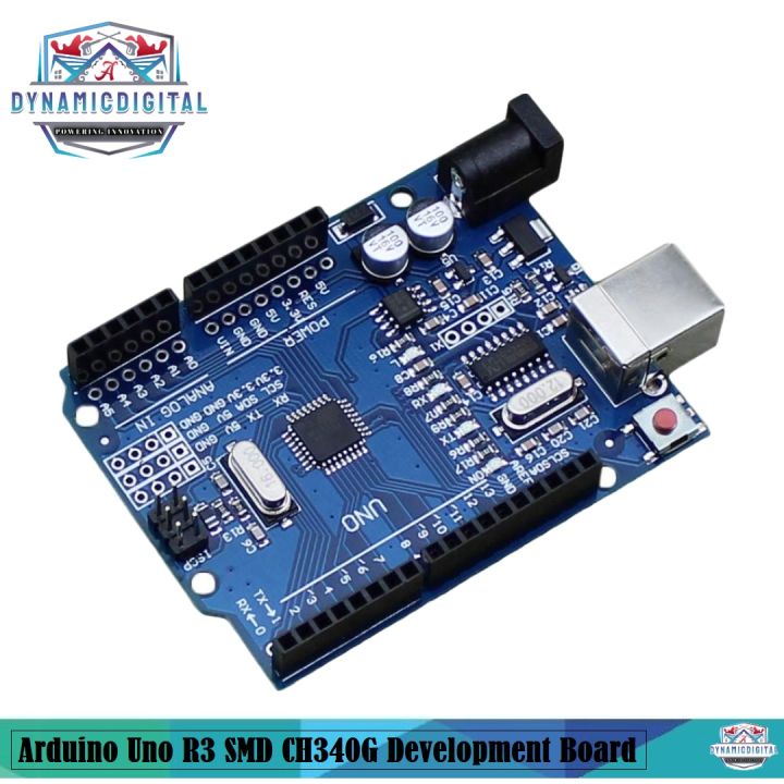 Arduino Uno R3 SMD CH340G Development compatible Board with USB Cable ...