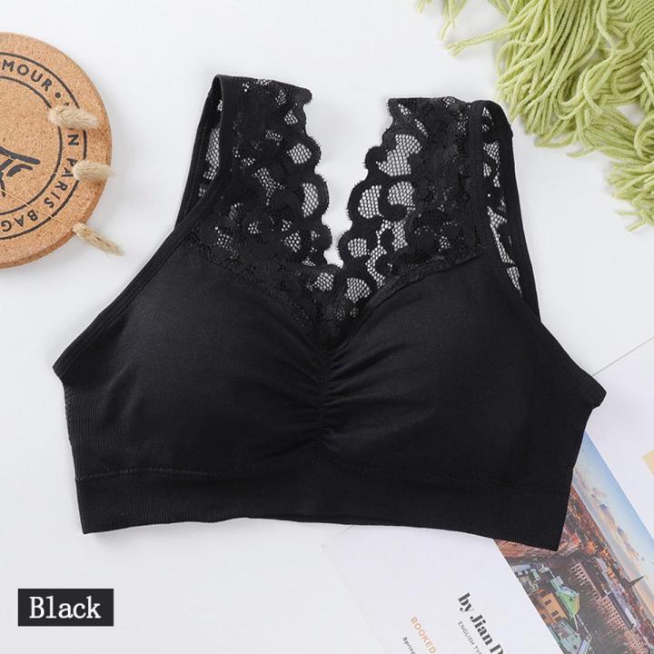 Lace Bra Beautiful Back Bra Seamless Bra Padded Bra Women Vest Sport ...