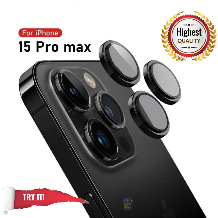 Camera Lens Protector For iPhone 15 Pro Max Waterproof Full Cover ...