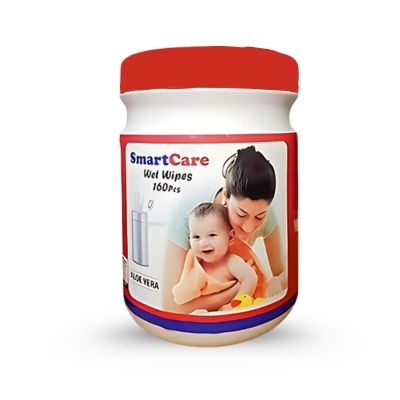 Smartcare Wet Wipes With Tube 160 | Daraz.com.bd