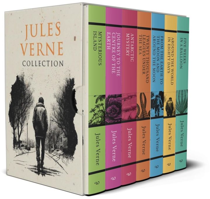 Jules Verne Classic Collection 7 Books Set (Paperback) | Daraz.com.bd