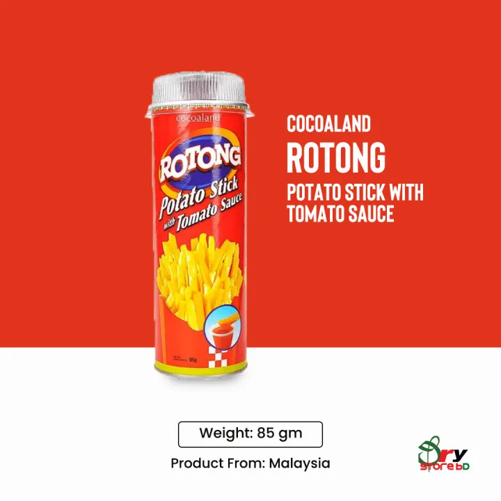 Rotong Potato Stick with Chili Sauce-85g | Daraz.com.bd