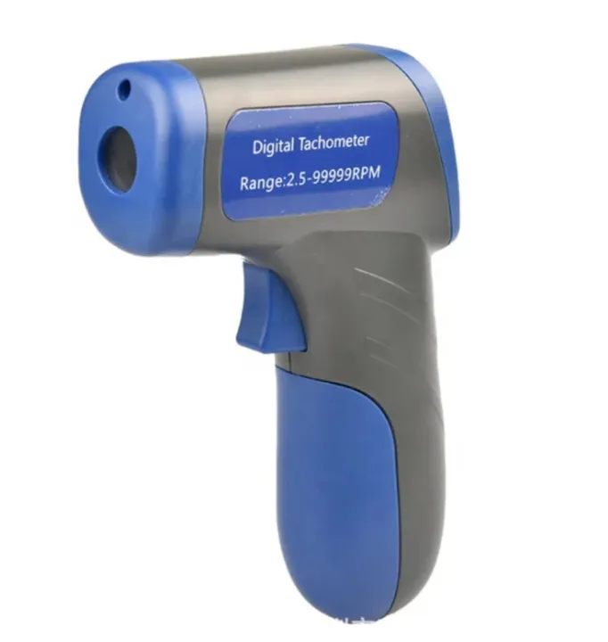 Digital Tachometer Gun Type Rpm Meter Non-Contact DT-6685 Speed RPM ...