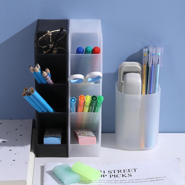 Creative Multifunctional Desktop Organizer Pen Holder Makeup Storage ...