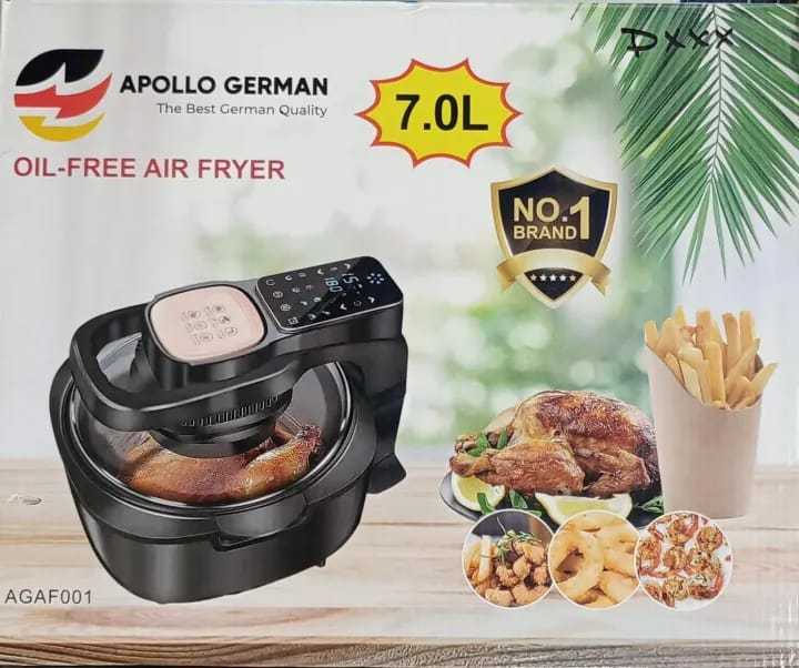 7 Liter Apollo German Air Fryer AGAF001 / AGAF002 | Daraz.com.bd