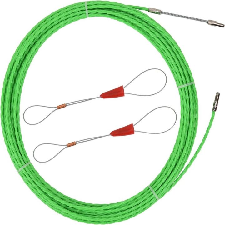 【Sleek】 Fastener 49ft Fish Tape Through Wall Wire Threader Cable Puller ...