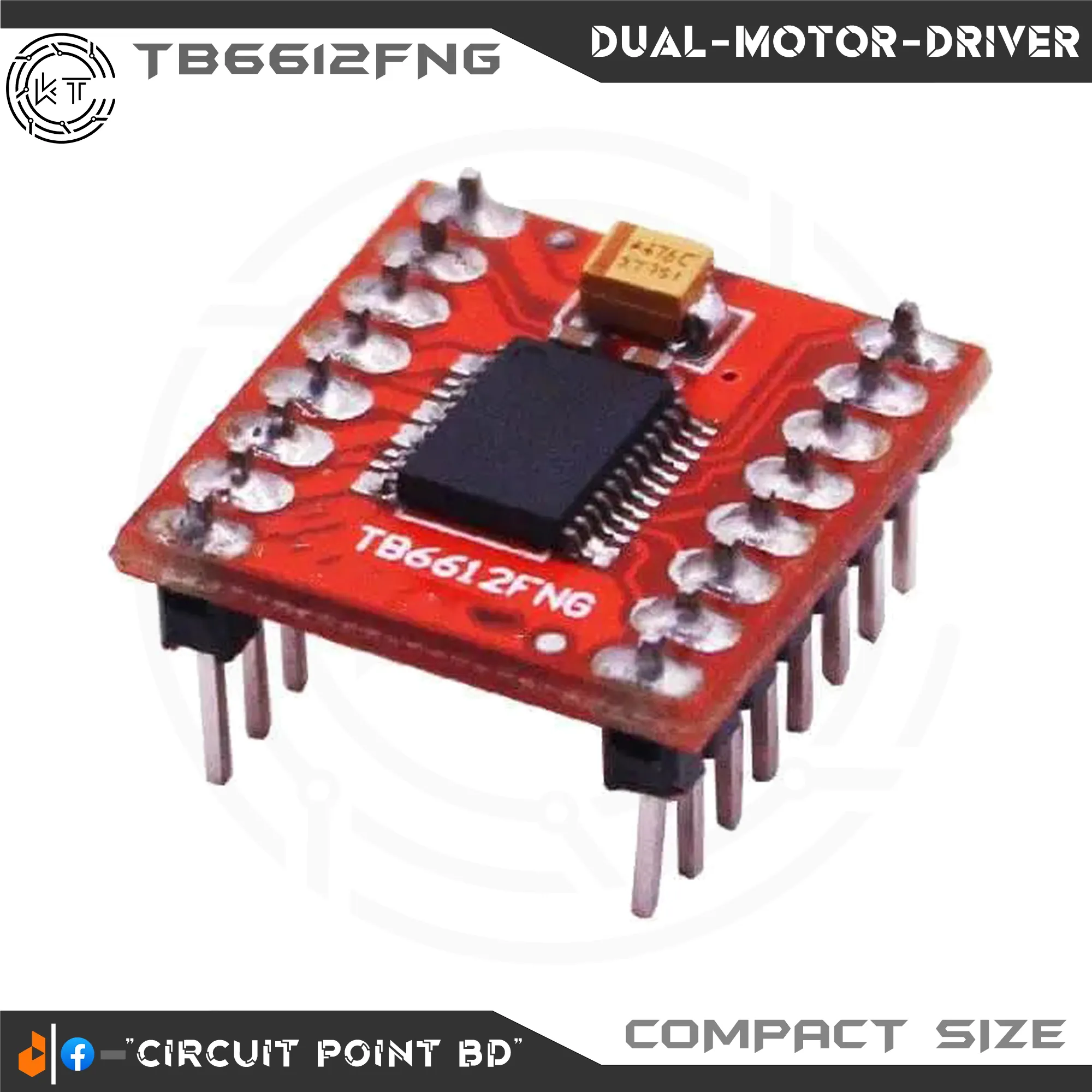 2 Channel Motor Driver TB6612 SMD Dual Motor Driver 1A TB6612FNG for ...