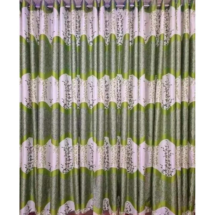 Chaina Mehendi Green Leaves Curtain Porda - Porda | Daraz.com.bd