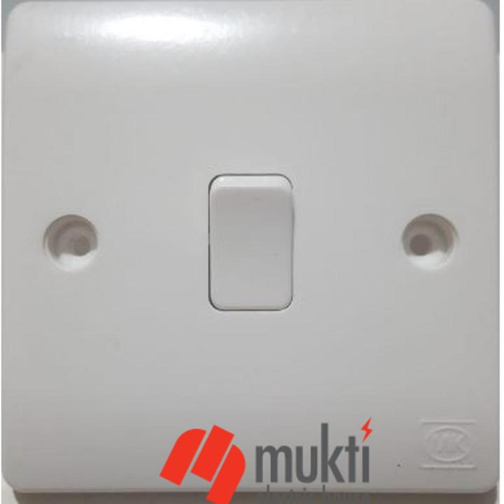 MK Made in Singapore LOGIC SLIMLINE 1 Gang 10A Modular One 1Gang Switch ...