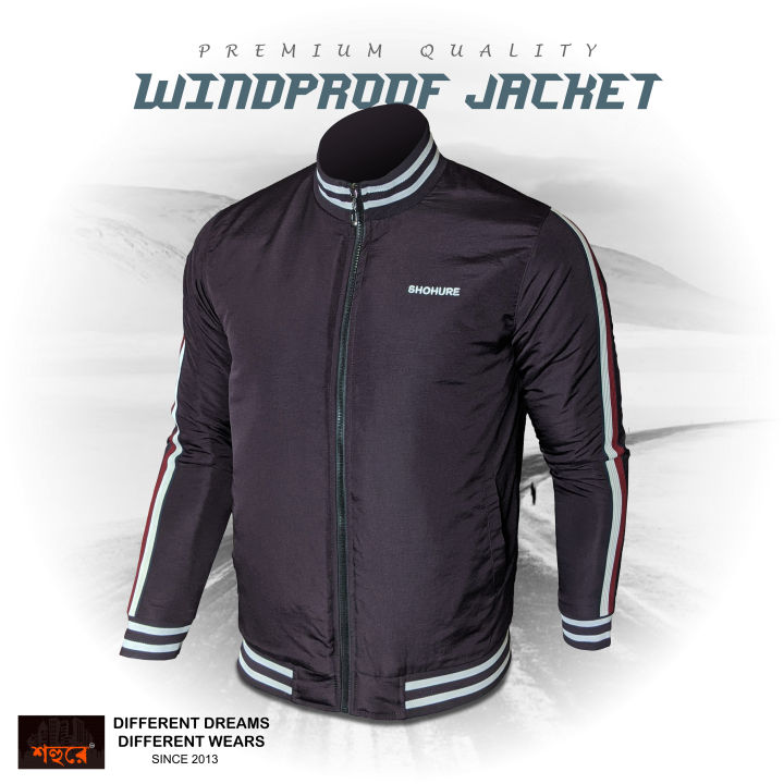 Coffee Color Double part air proof jacket | Daraz.com.bd