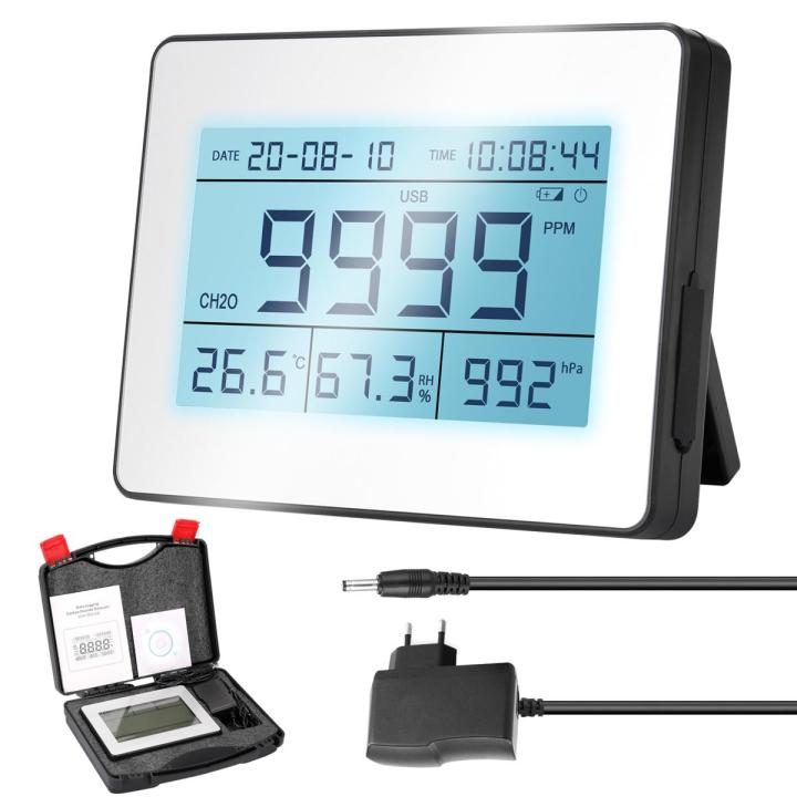 Professional LCD Data Logging Formaldehyde Detector with Formaldehyde ...